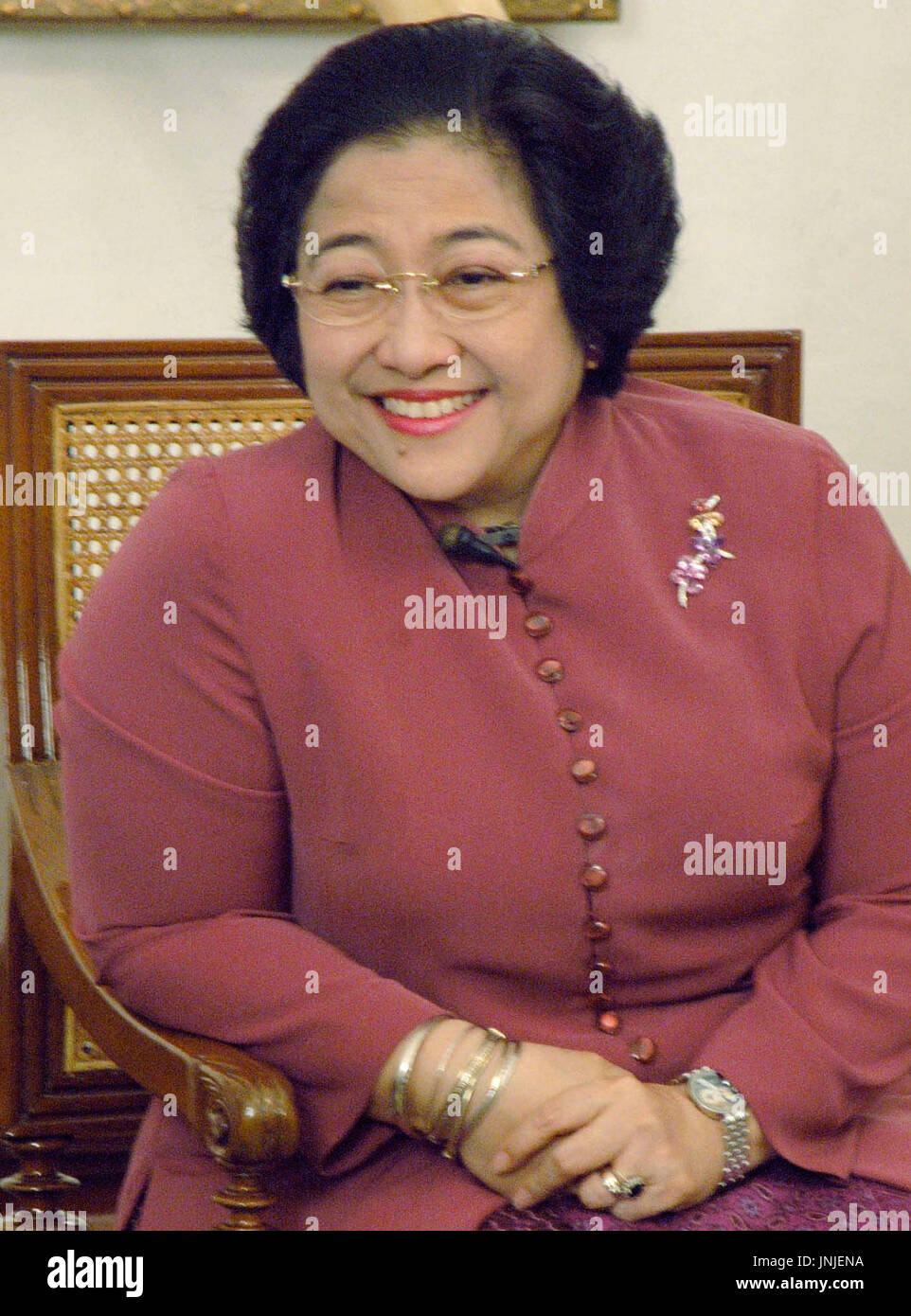 JAKARTA, Indonesia - Indonesian President Megawati Sukarnoputri speaks ...