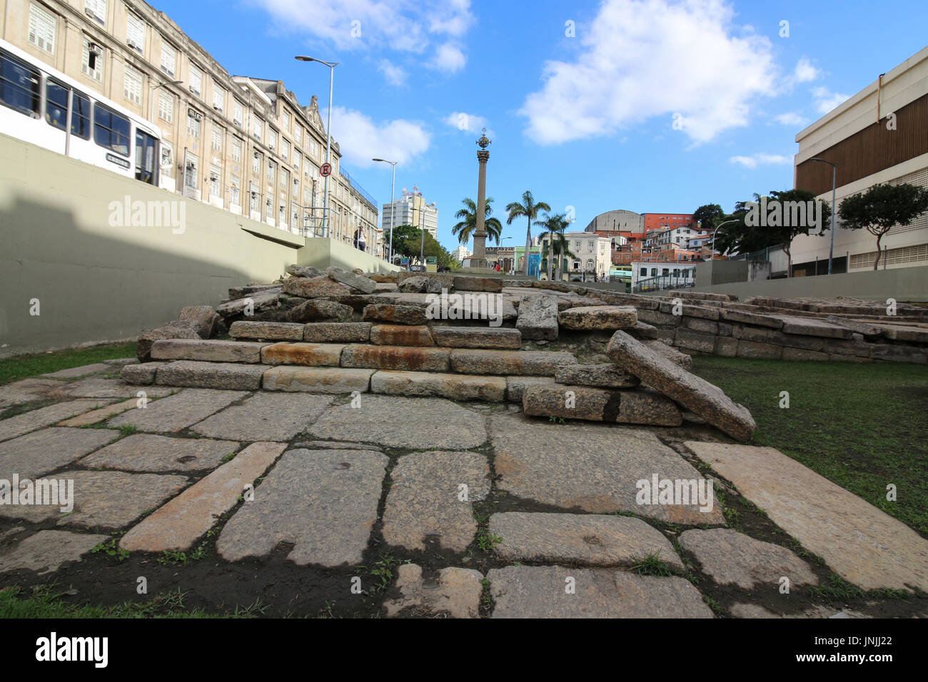 Rio de Janeiro, Brazil, July 29, 2017: Cais do Valongo (Valongo Wharf ...