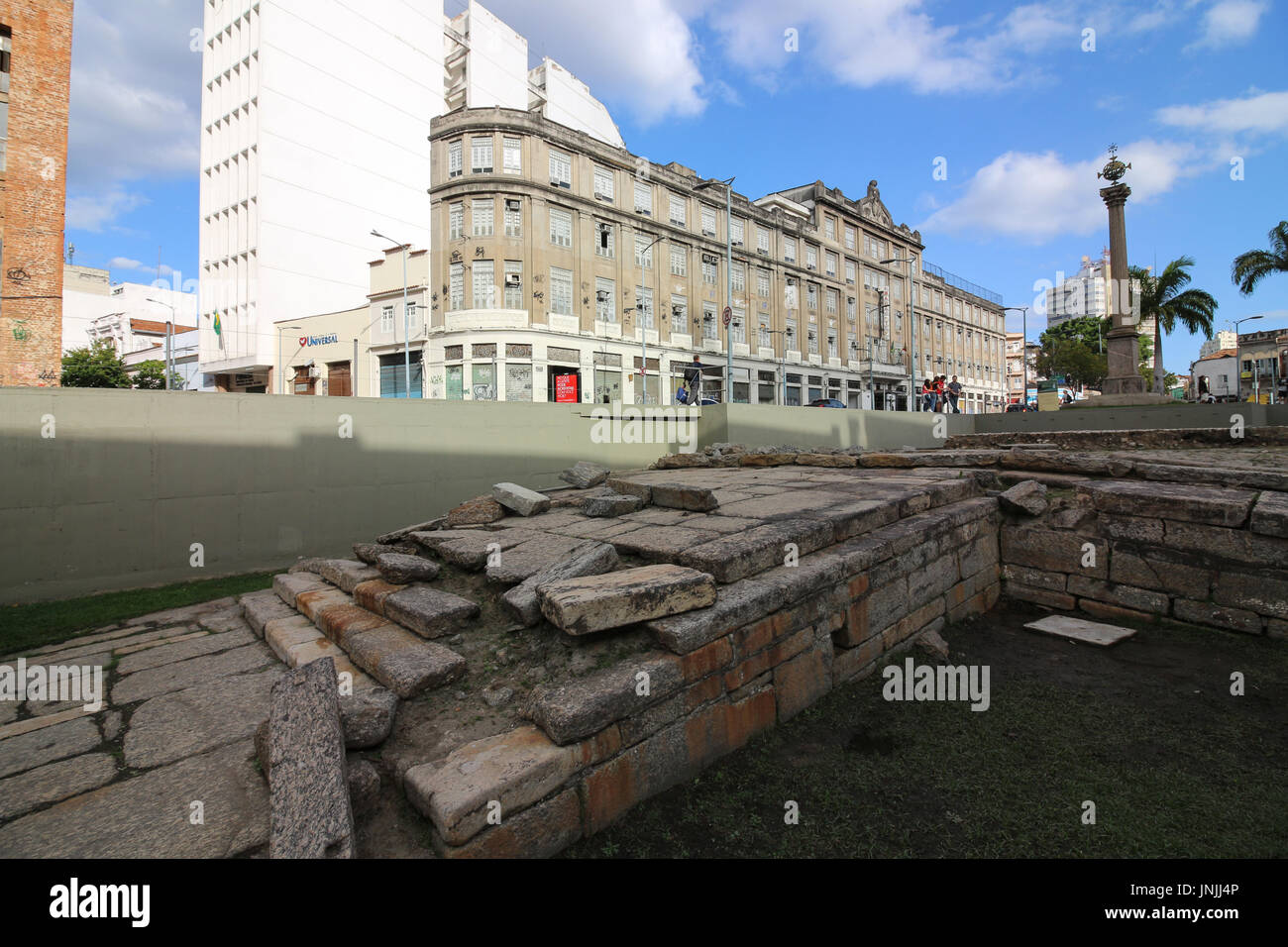 Rio de Janeiro, Brazil, July 29, 2017: Cais do Valongo (Valongo Wharf ...