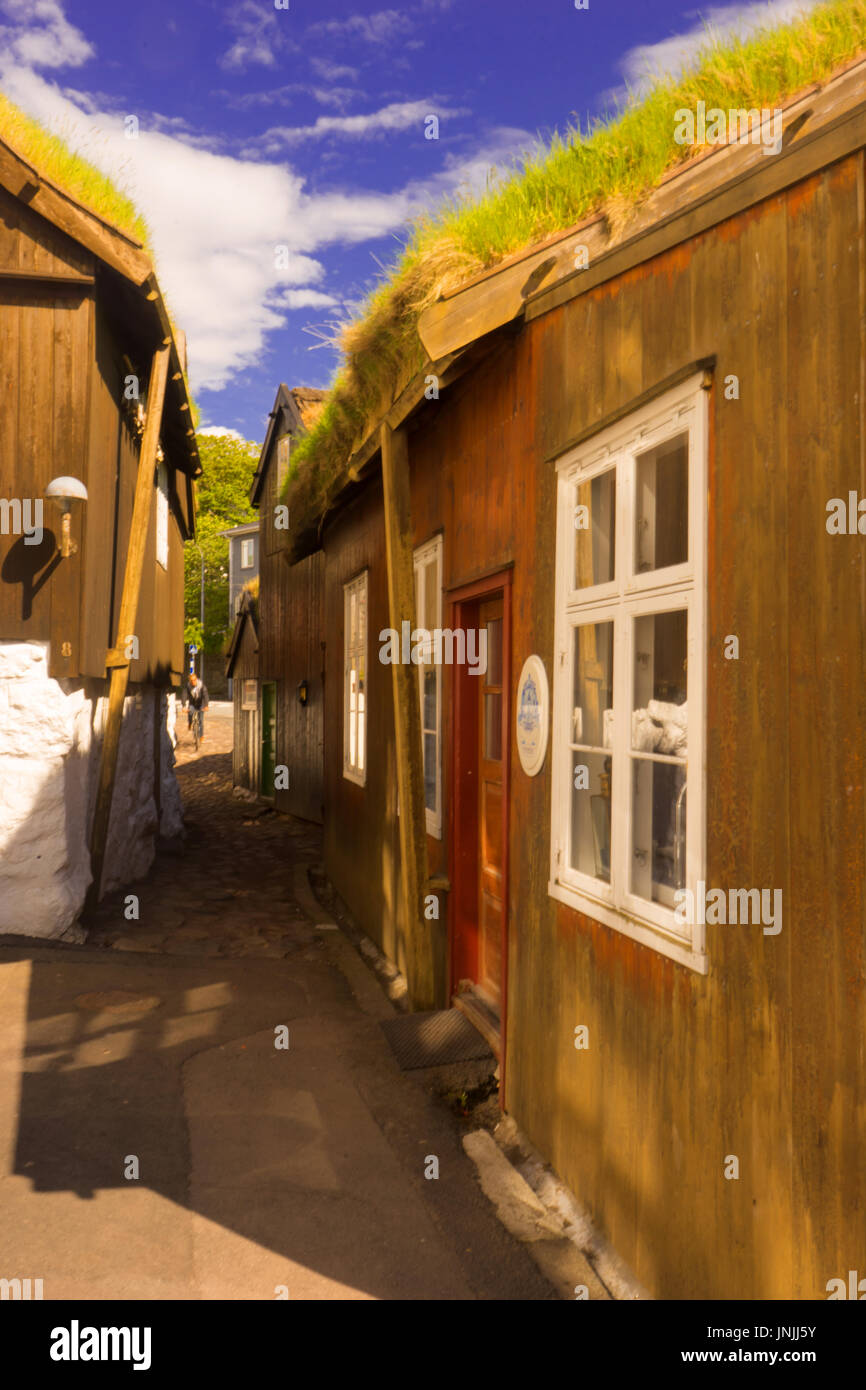 Tinganes peninsular hi-res stock photography and images - Alamy