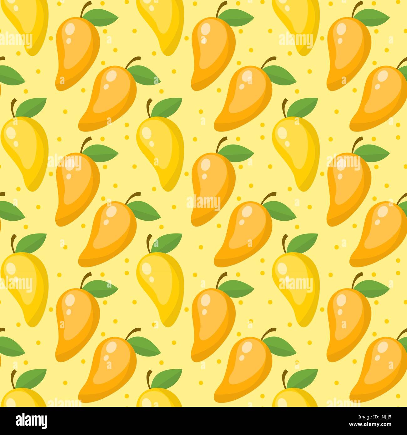 Mango seamless pattern, endless background, texture. Fruits background Vector illustration Stock ...