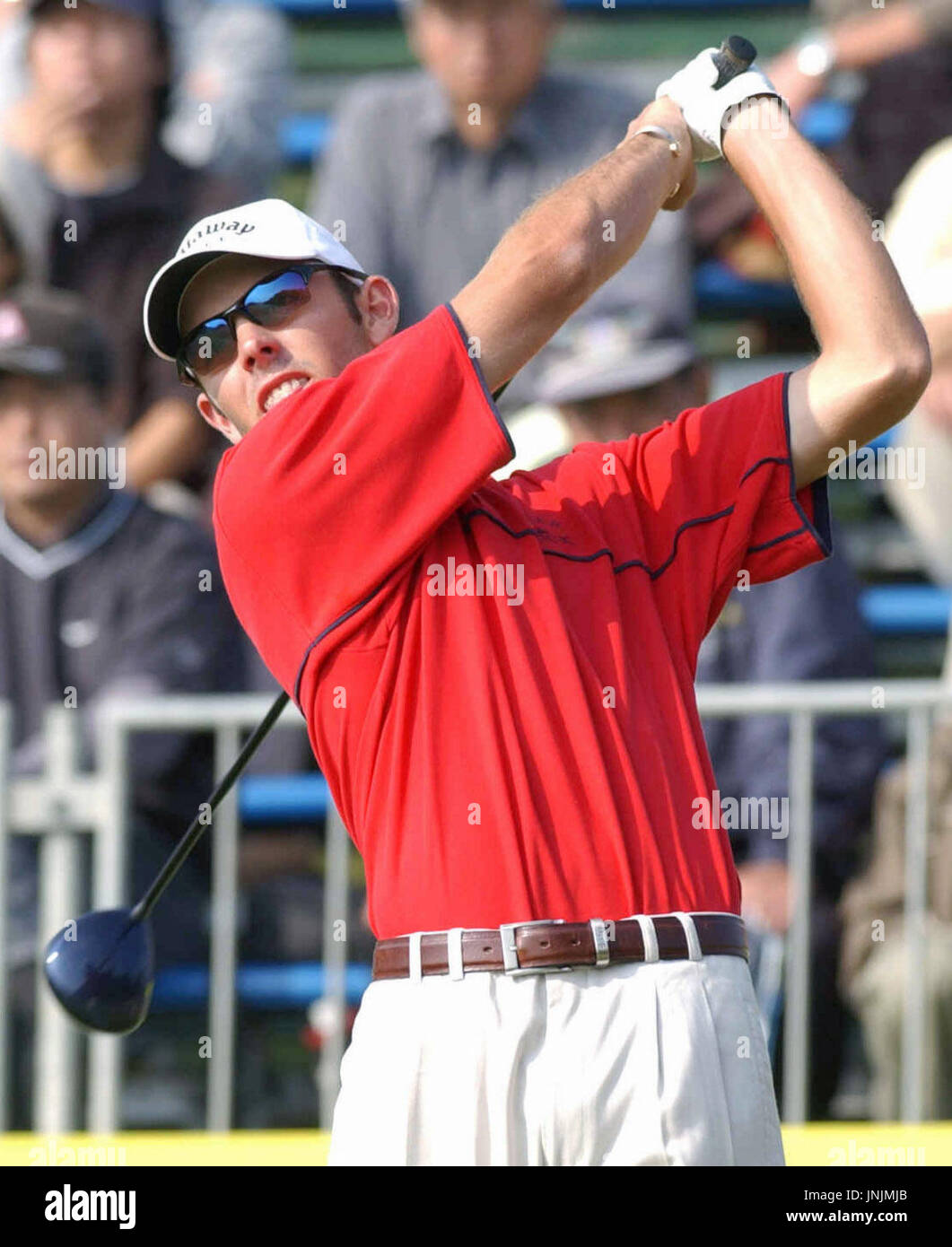 KAIMON, Japan - South African player Charl Schwartzel overcomes a two ...