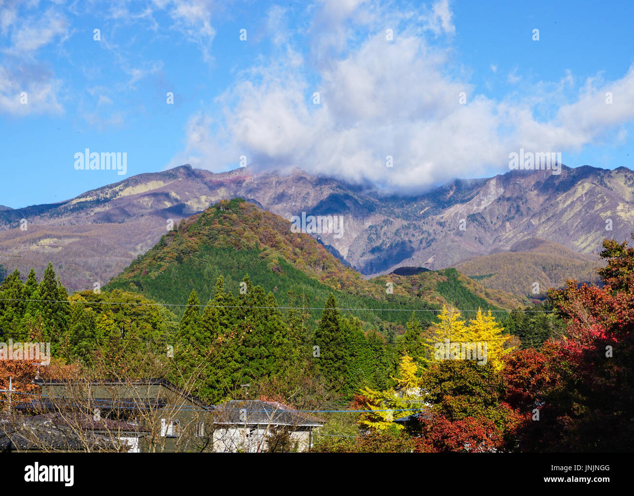 Nikko mountain range hi-res stock photography and images - Alamy