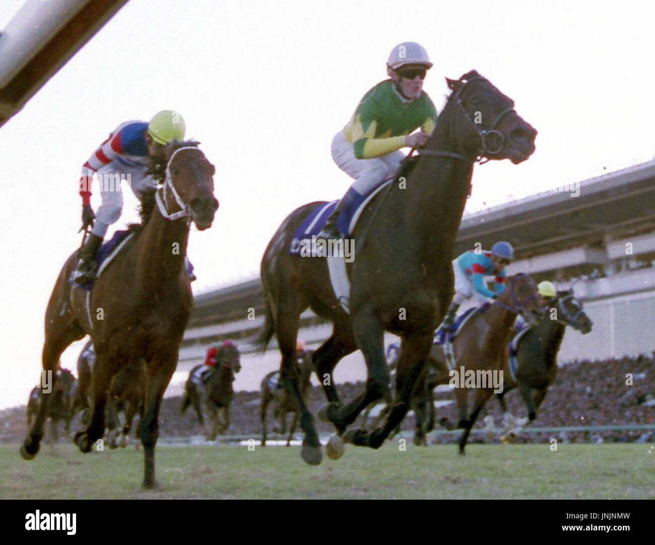FUNABASHI, Japan - No. 1 favorite Zenno Rob Roy emerged victorious ...