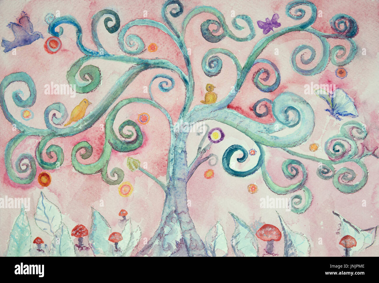 Fictional tree hi-res stock photography and images - Alamy