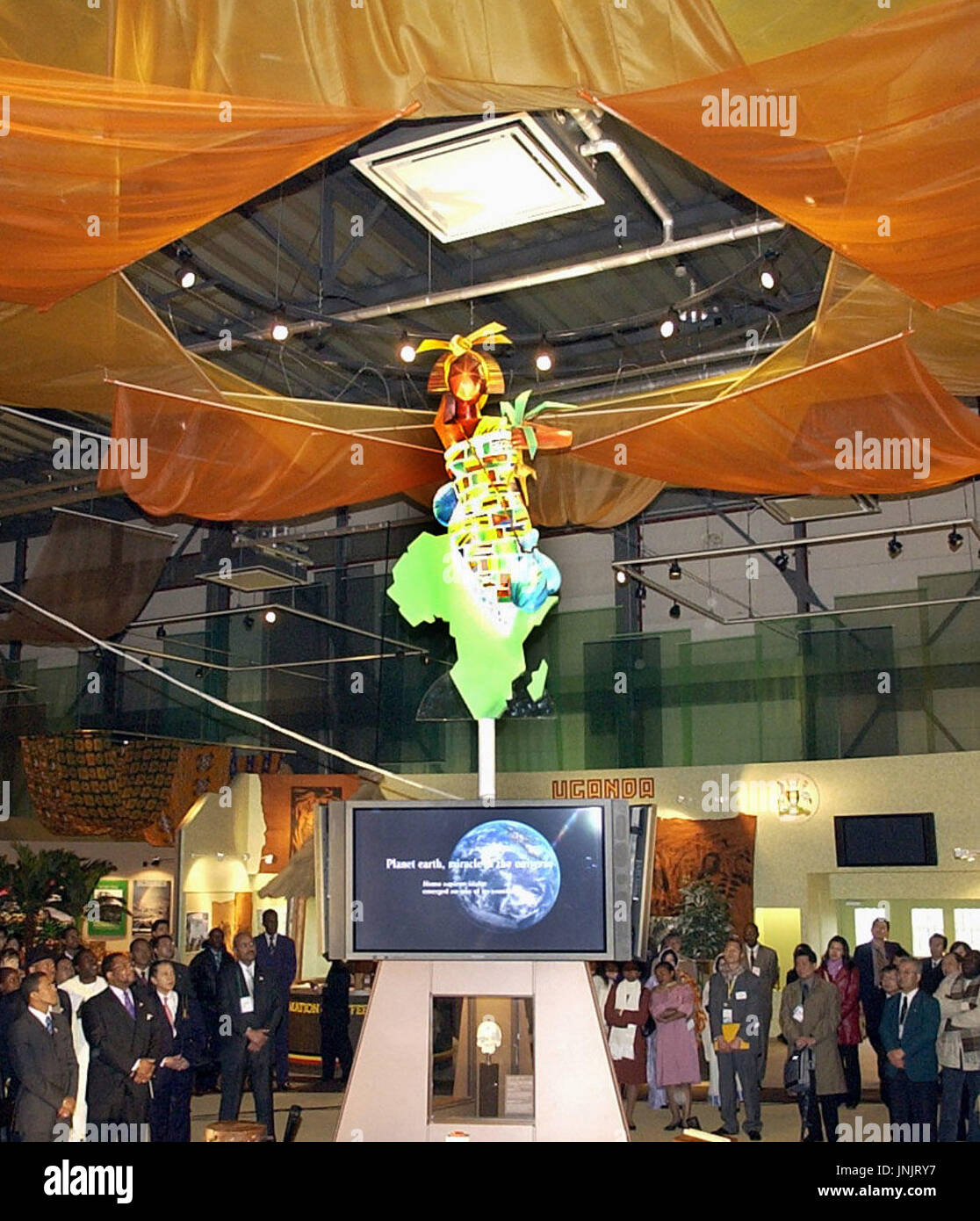 NAGAKUTE, Japan - The African pavilion opened in a ceremony March 17 at ...