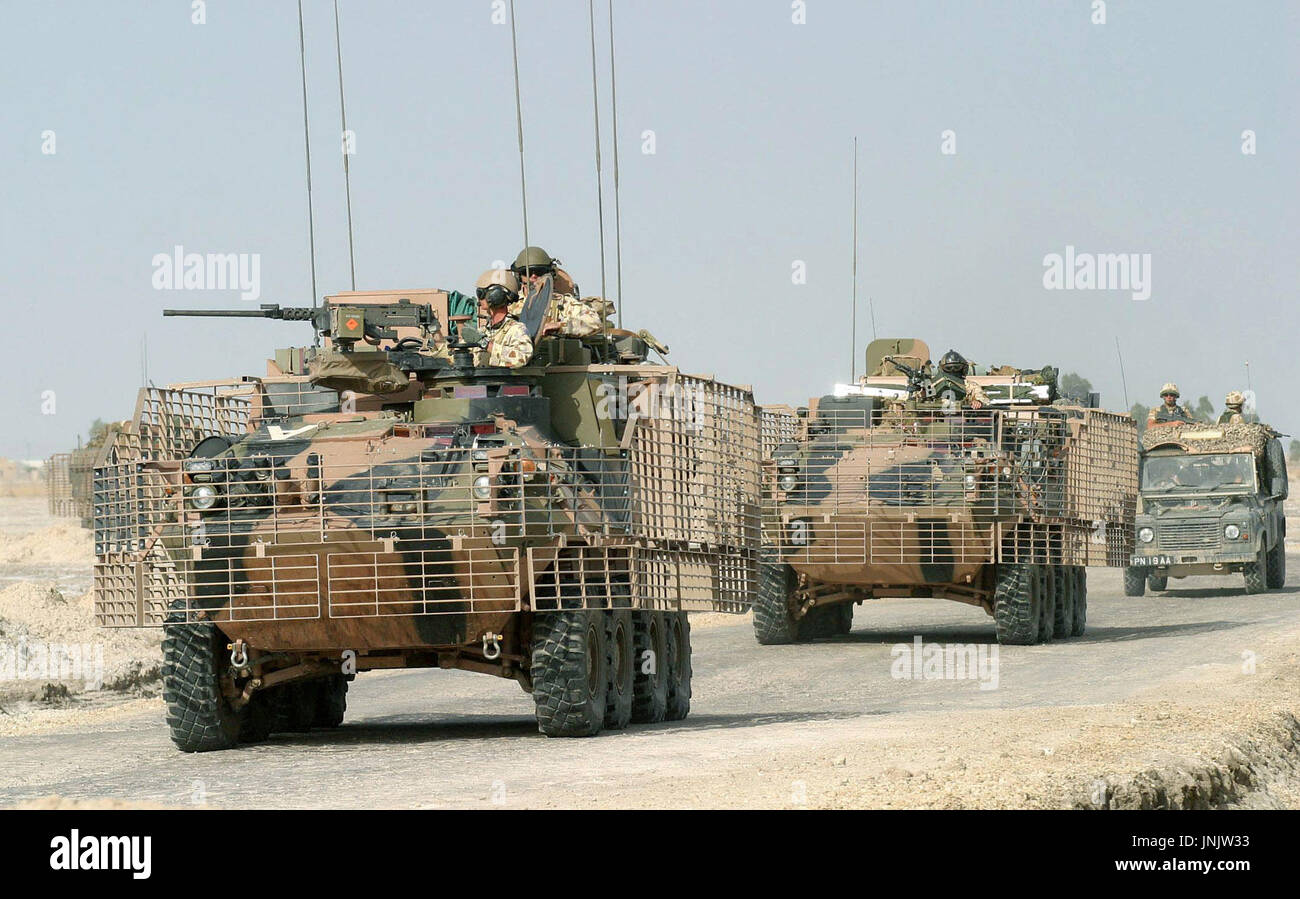 SAMAWAH, Iraq - A 34-member advance team of Australian security troops ...
