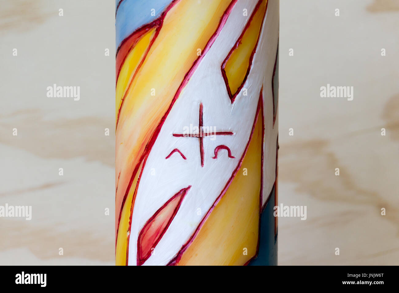 Jesus religious symbols fire hi-res stock photography and images - Alamy