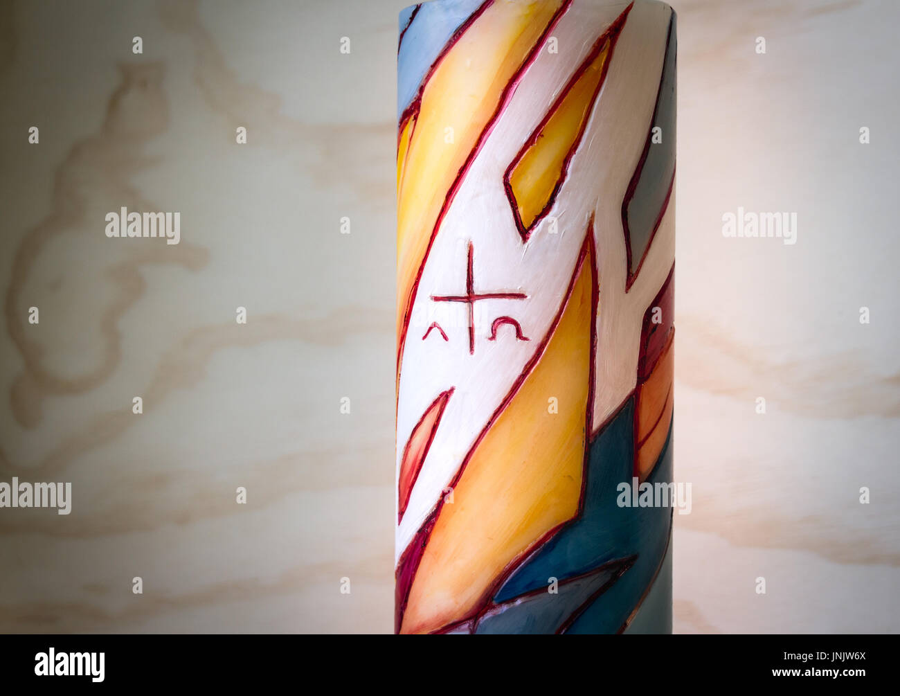 Jesus religious symbols fire hi-res stock photography and images - Alamy