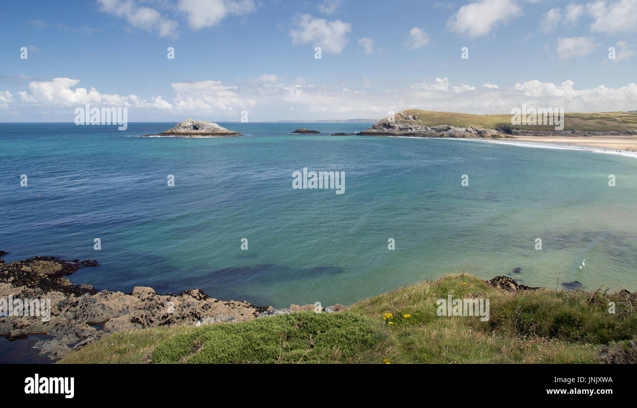 Cornish coastal scene Stock Photo - Alamy