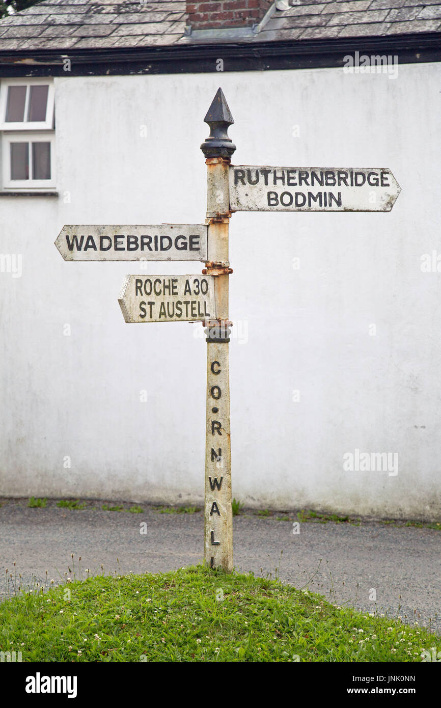 Old Fashioned Road Direction Sign High Resolution Stock Photography and ...