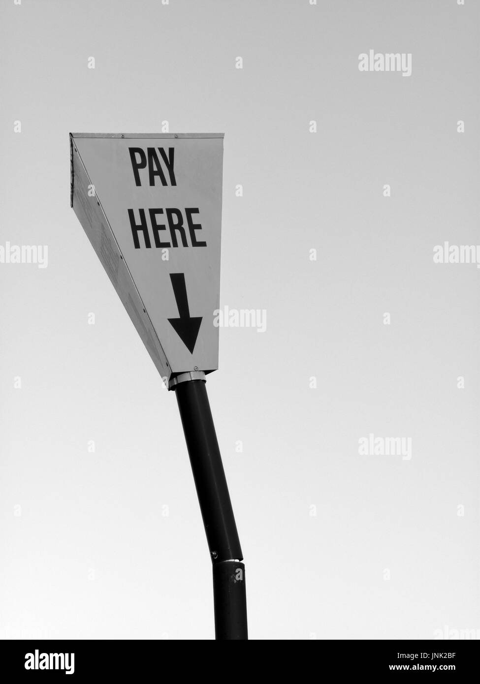 Pay and display parking Black and White Stock Photos & Images - Alamy