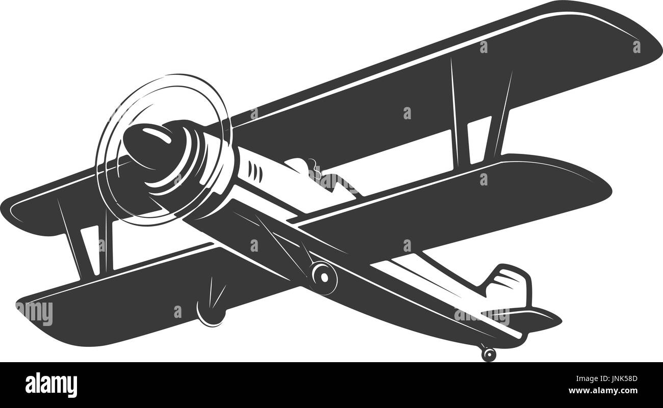 Vintage Airplane Illustration