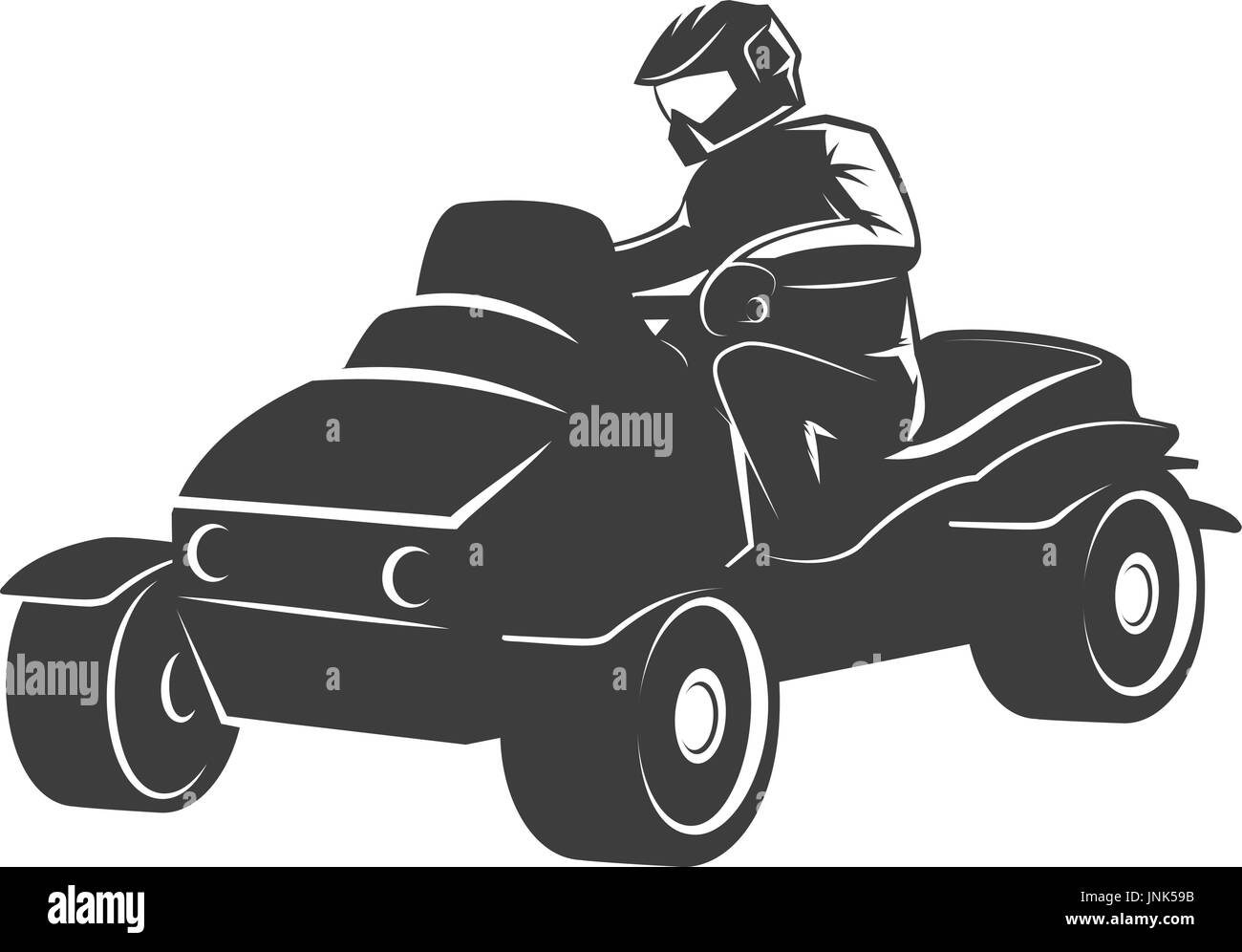 Atv quad motocross Stock Vector Images - Alamy