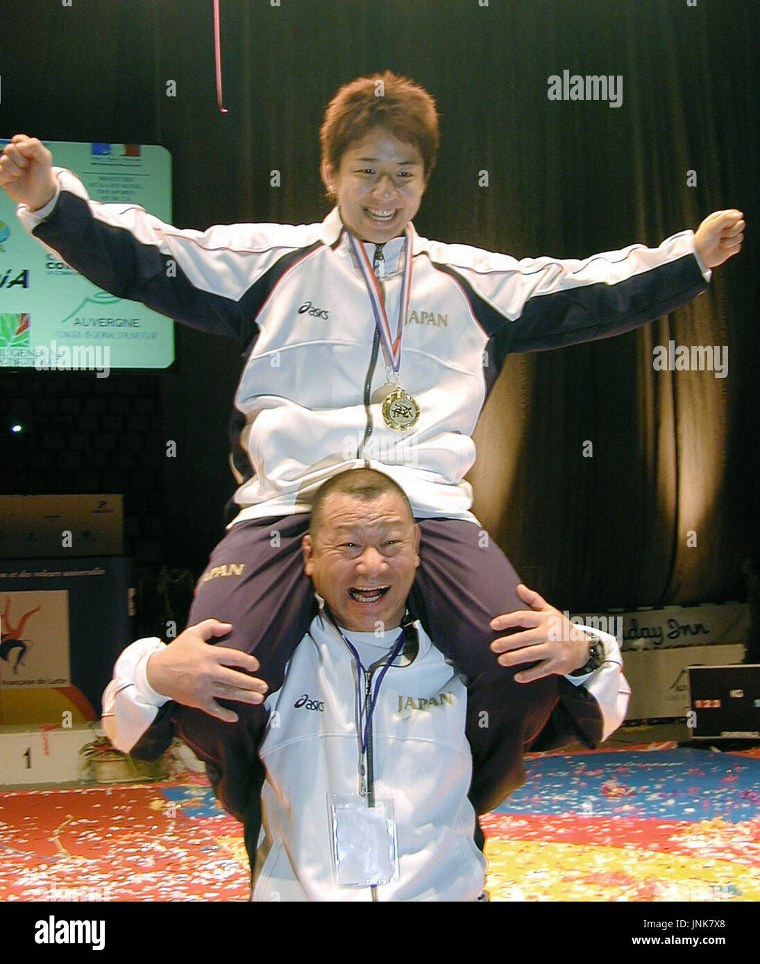 CLERMONT-FERRAND, France - Kyoko Hamaguchi, a member of the Japanese ...