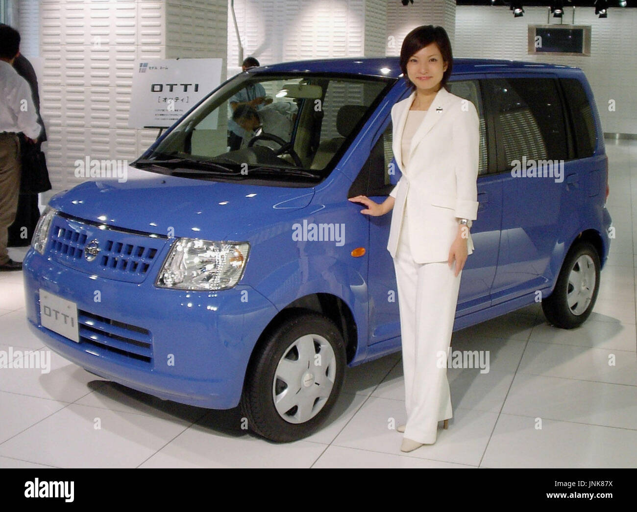 TOKYO, Japan - Nissan Motor Co. introduces the Otti minicar made by ...