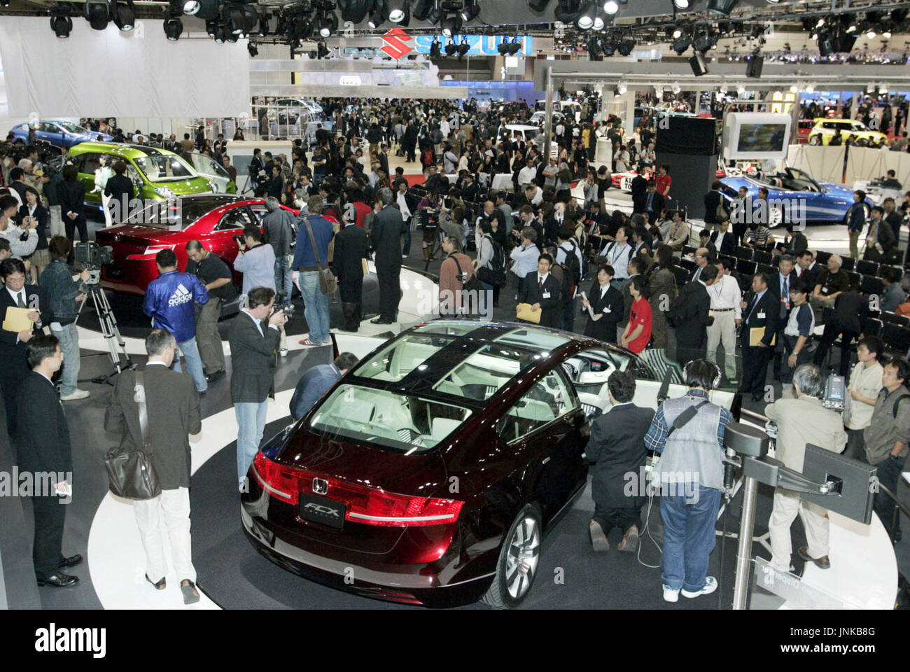 CHIBA, Japan - The 39th Tokyo Motor Show starts with media previews at ...