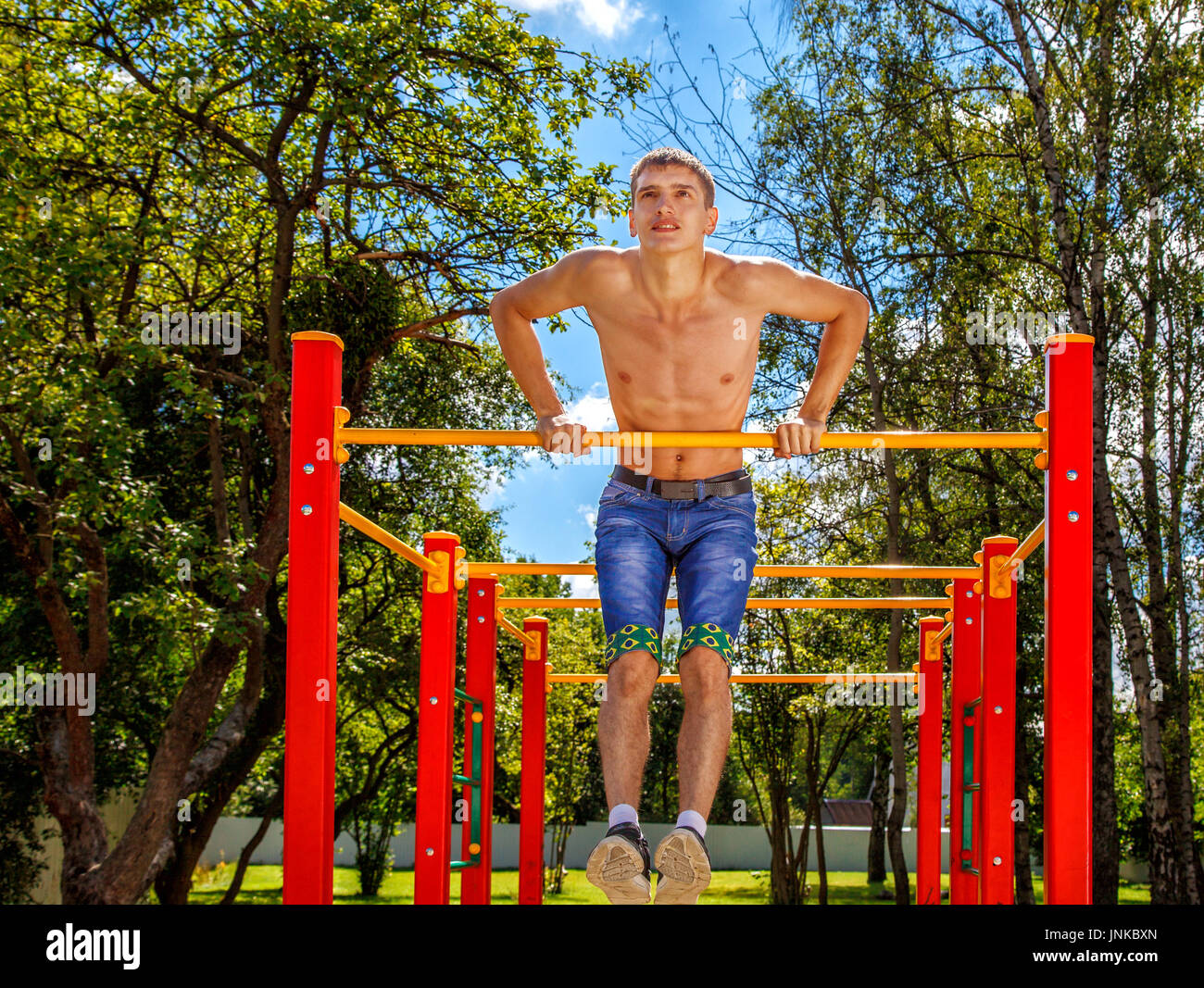 Horizontal people competition for male outdoor hi-res stock photography ...