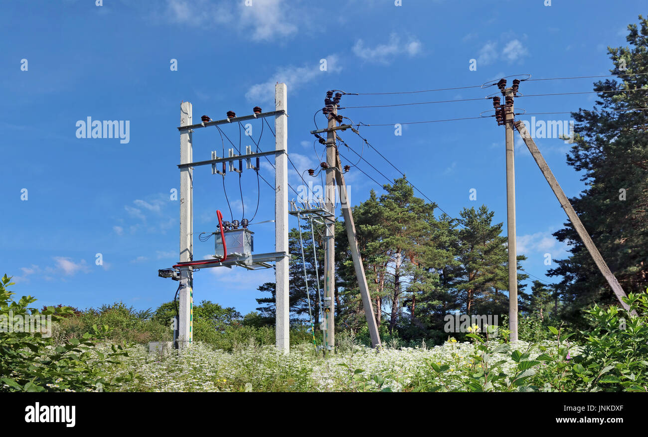 The standard mass production rural electric distributive transformer in ...