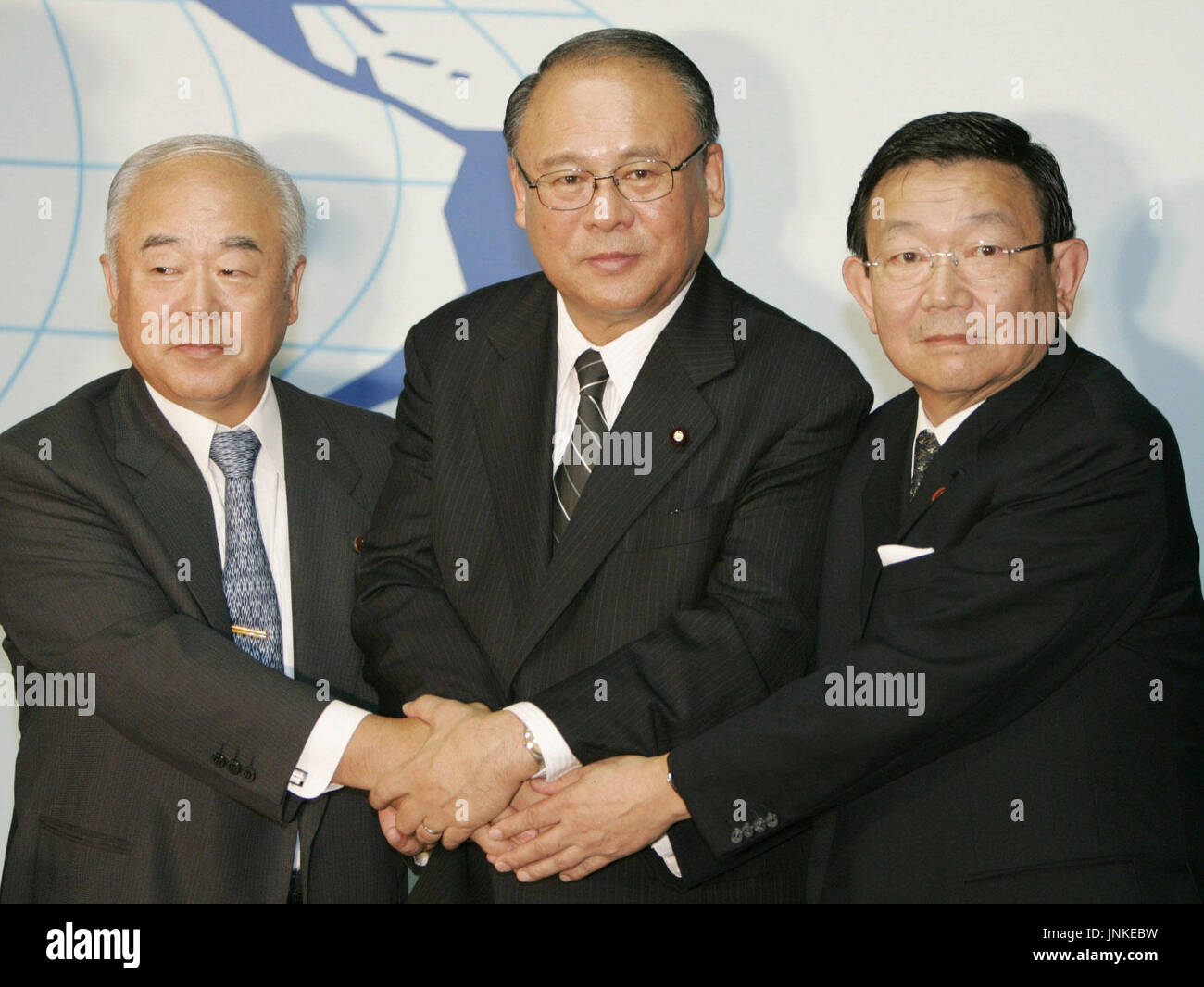 TOKYO, Japan - Three new executives of the ruling Liberal Democratic ...
