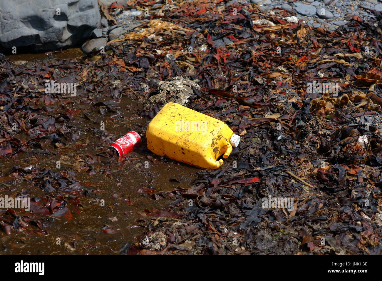 Coca cola beach rubbish hi-res stock photography and images - Alamy