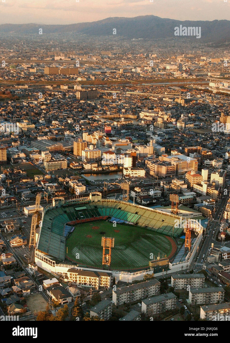 OSAKA, Japan - Fujiidera Stadium, which had been used as the Kintetsu ...