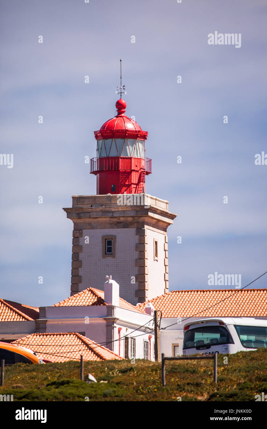 Nice view of a lighthouse with the ocean Stock Photo - Alamy