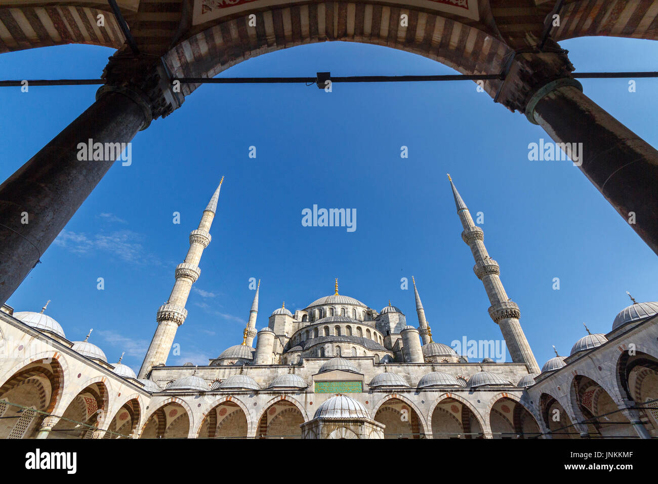 Blue mosque istanbul door hi-res stock photography and images - Alamy