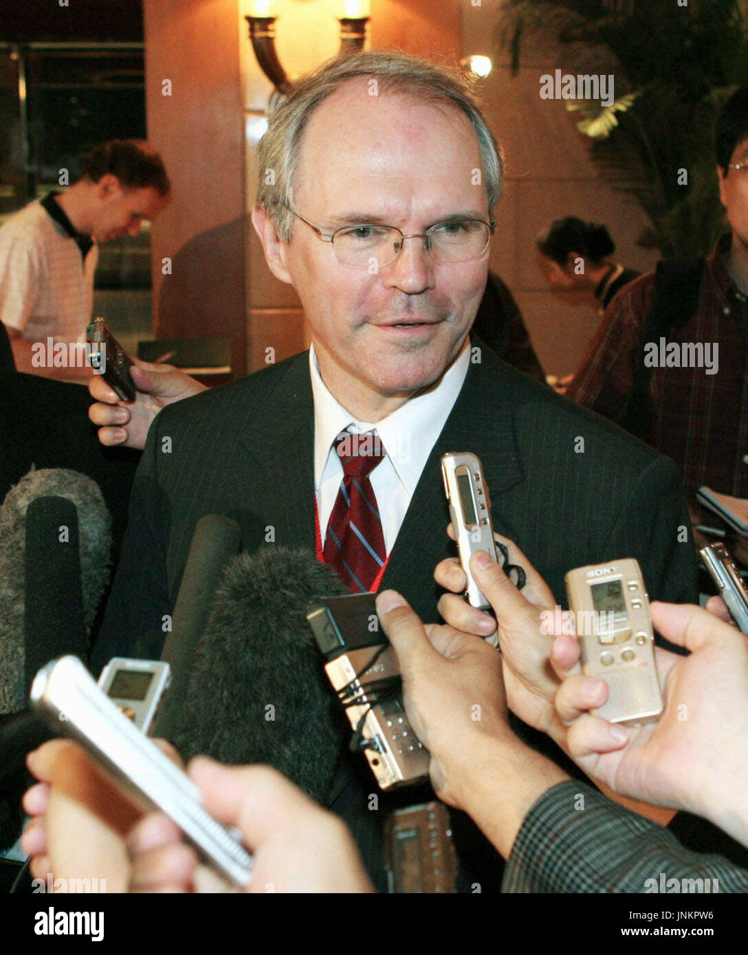 BEIJING, China - Christopher Hill, the top U.S. delegate to the six ...