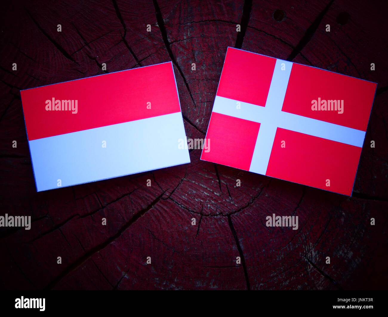 Denmark indonesia flag hi-res stock photography and images - Alamy