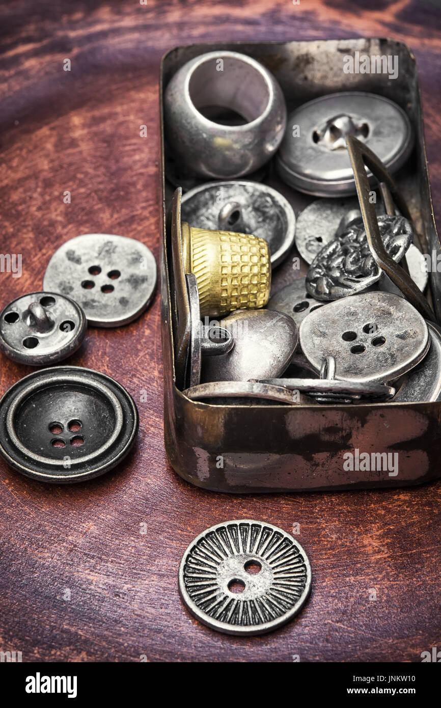 Stylish metal buttons clothes hi-res stock photography and images - Alamy