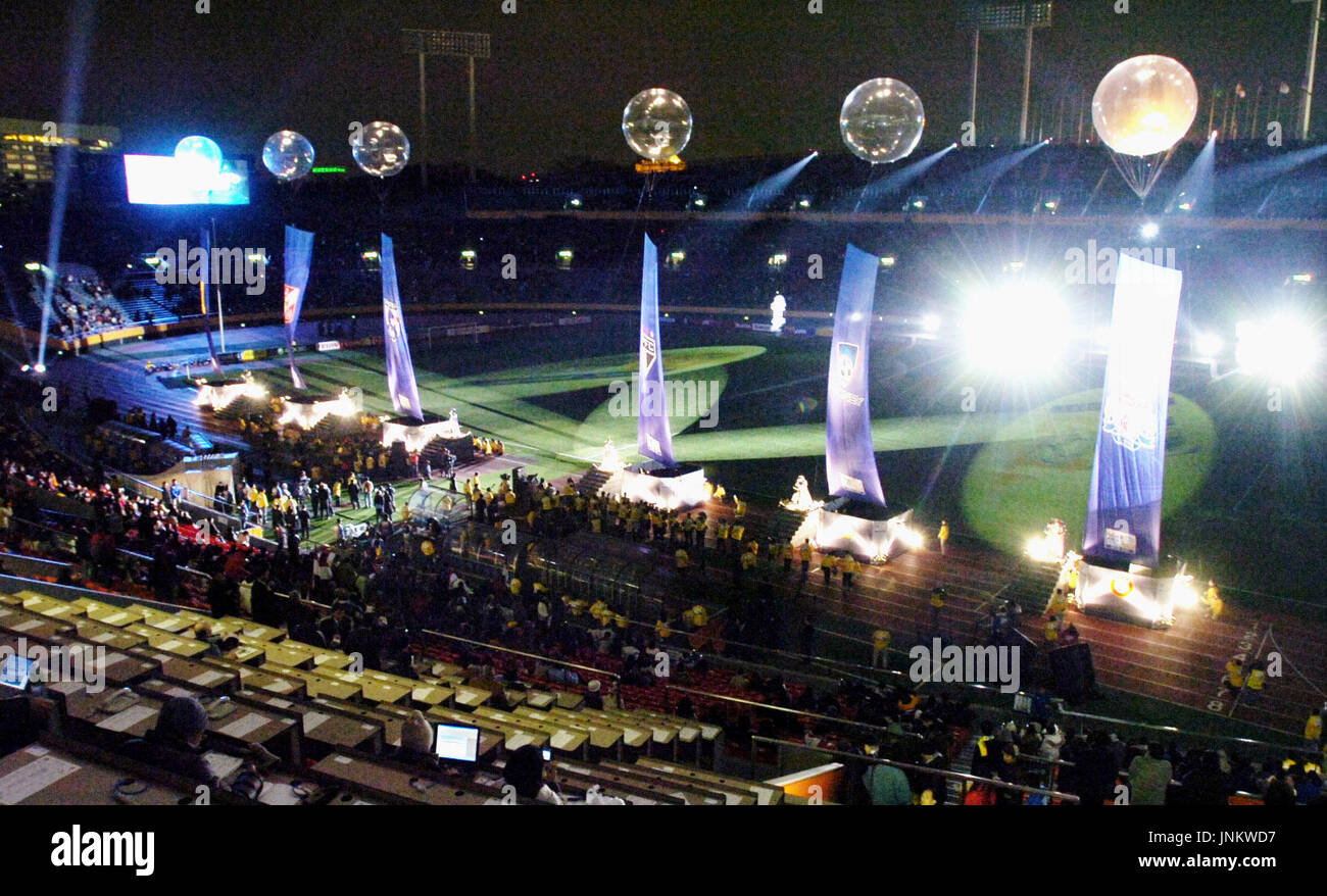 TOKYO, Japan - An opening ceremony for the FIFA Club World Championship ...