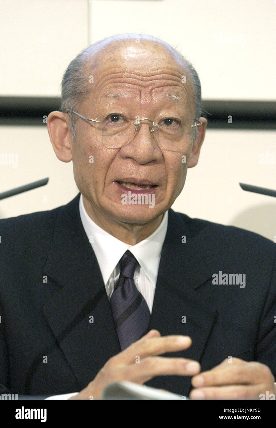 TOKYO, Japan - Tokyo Stock Exchange President Taizo Nishimuro tells a press conference on Jan ...