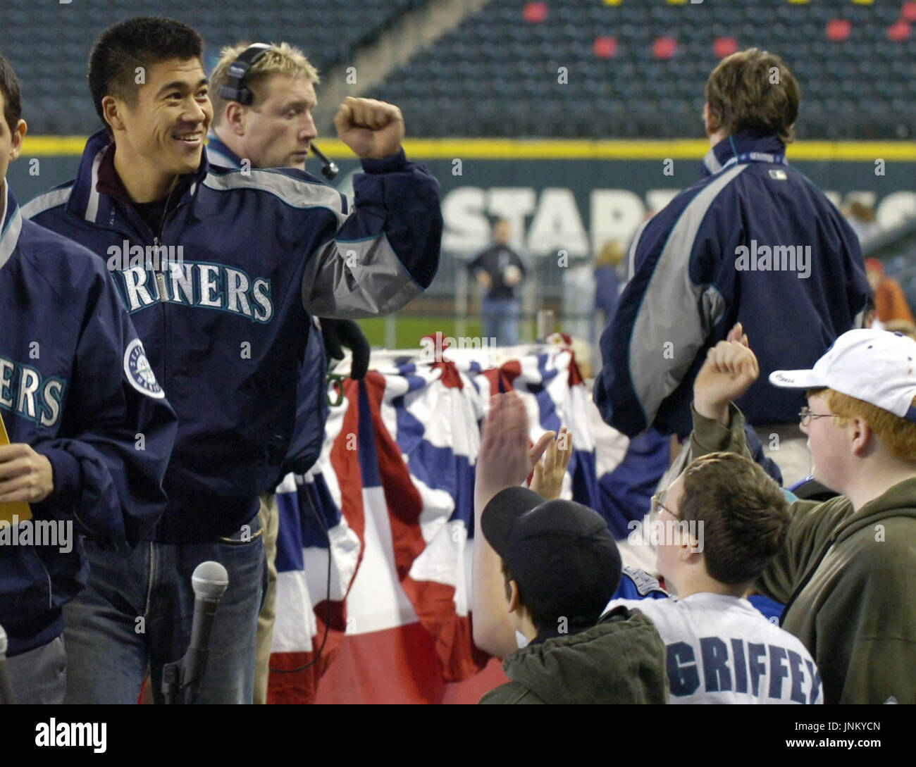 SEATTLE, United States -New Japanese import Kenji Jojima responds to ...