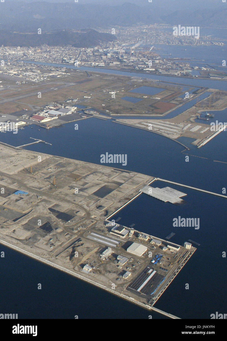 IWAKUNI, Japan - An aerial photo taken in November 2004 shows an ...