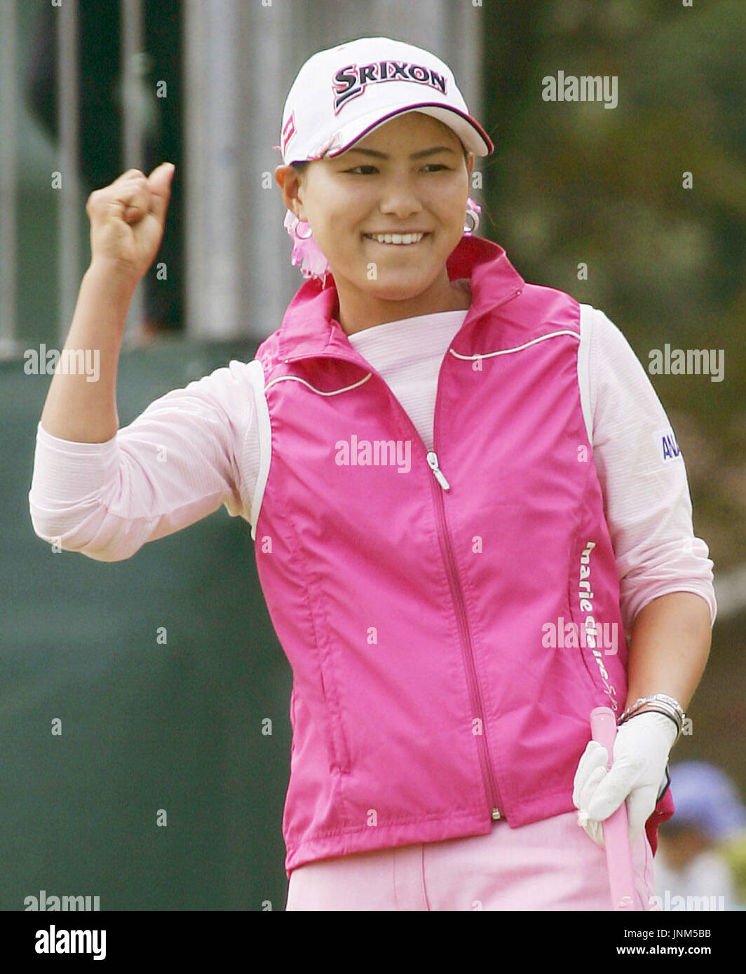 LYTHAM & ST. ANNES, England - Japan's Sakura Yokomine smiles after ...