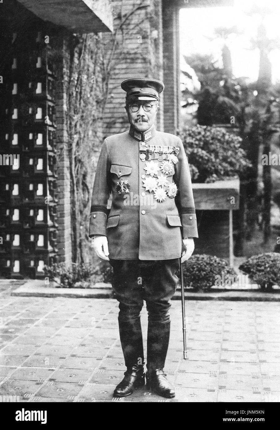 Hideki Tojo Japan's New Prime Minister General Hideki Tojo, Relaxing