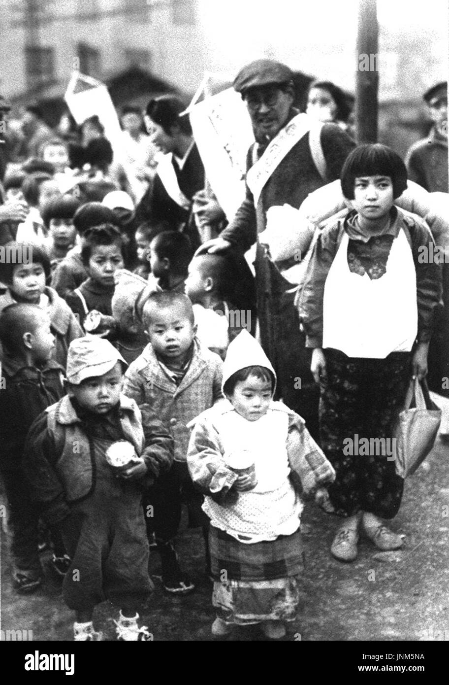 TOKYO, Japan - Japanese children who were abandoned by their parents in ...