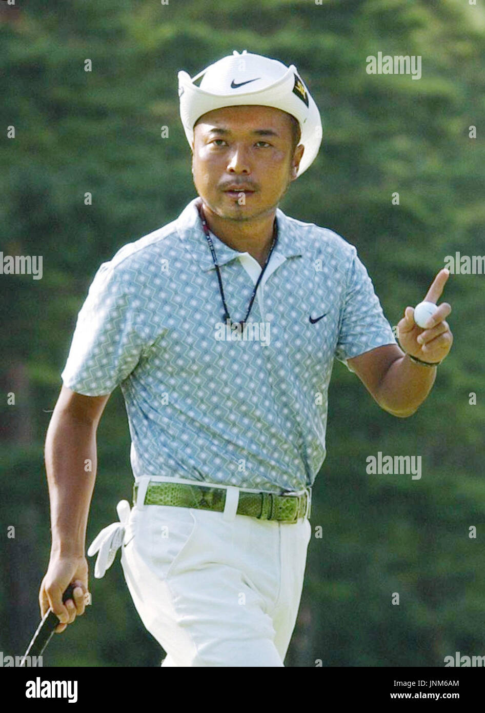 FUJIKAWAGUCHIKO, Japan - Shingo Katayama of Japan took a 5-stroke lead ...