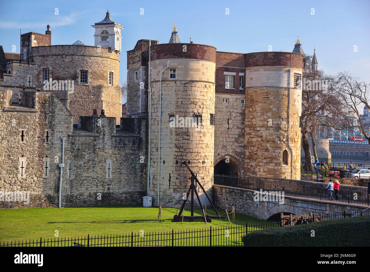 Tower of London, Tower Hill London in England, United Kingdom Stock ...