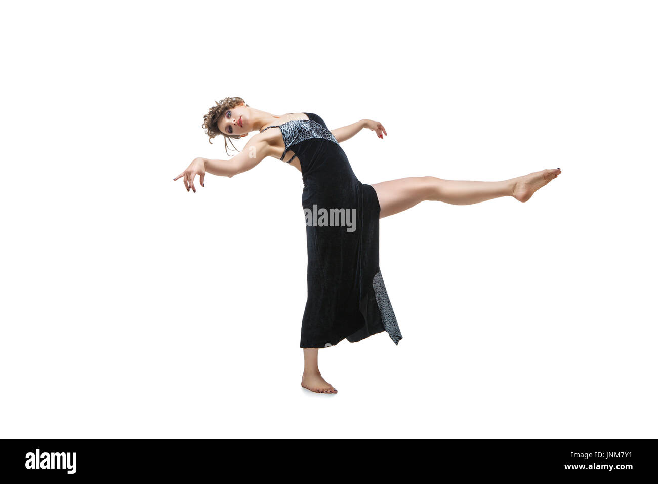 girl dancer in tango dress Stock Photo - Alamy