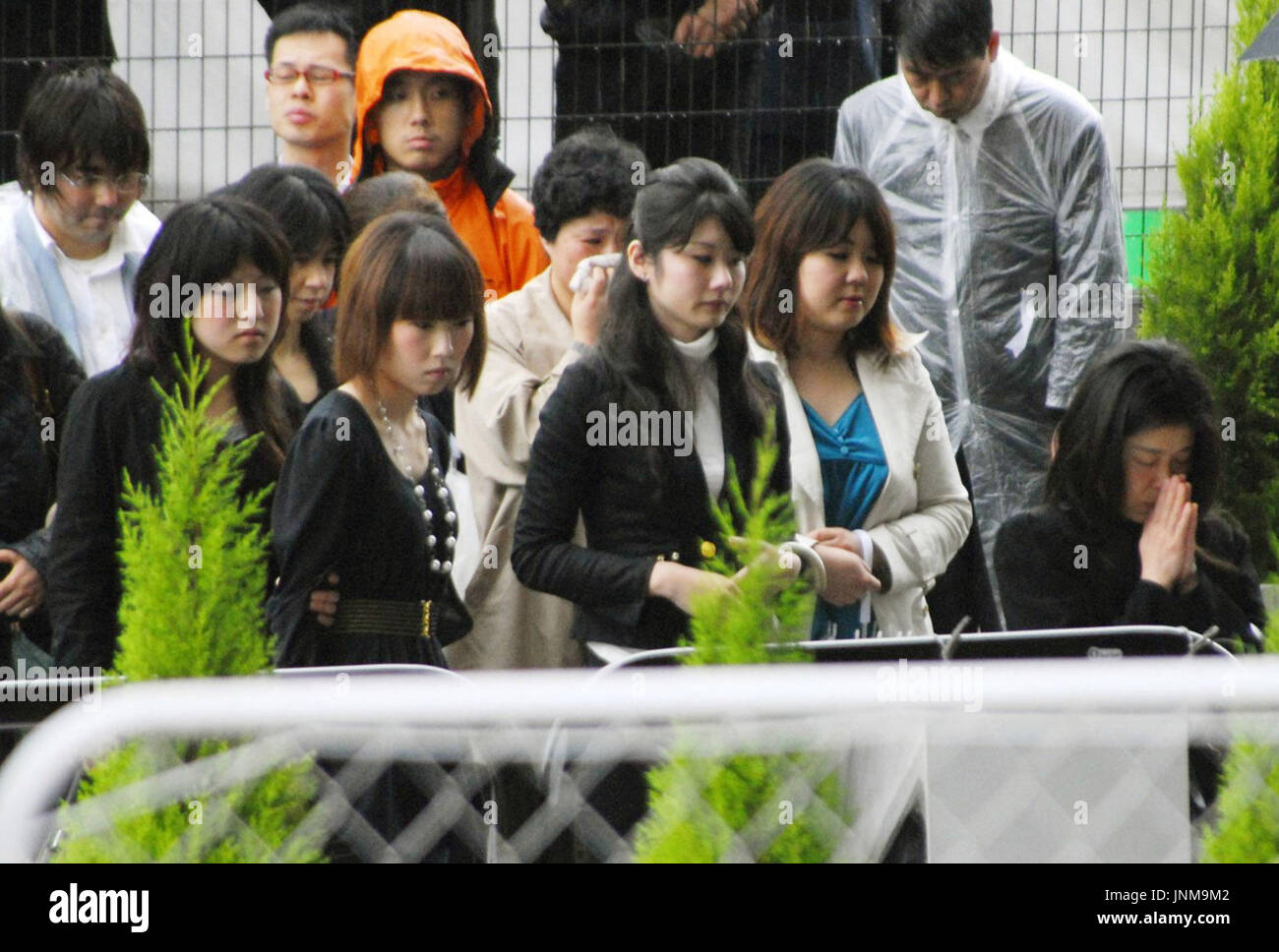 AMAGASAKI, Japan - People offer prayers for the victims of the 2005 ...