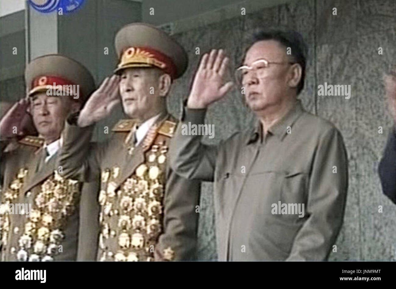 BEIJING, China - North Korean leader Kim Jong Il (R), in an image shown on Hong Kong's Phoenix ...