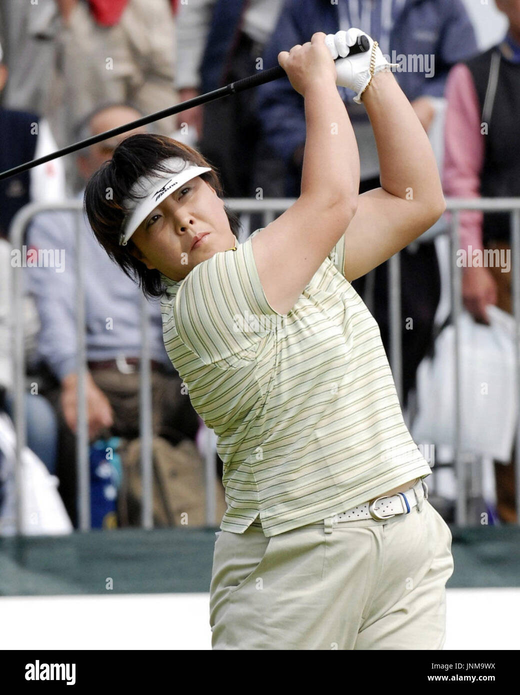 TAKAMATSU, Japan - Tour veteran Toshimi Kimura fires off in the second ...