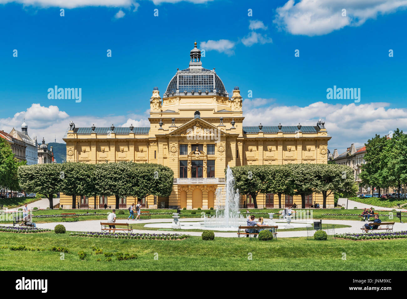 Croatia zagreb museum contemporary art hi-res stock photography and ...