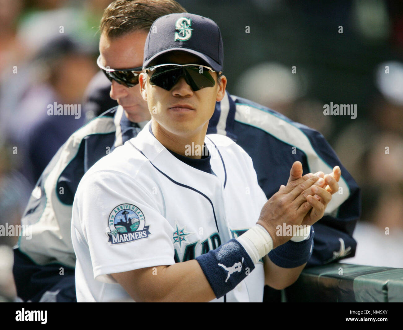 SEATTLE, United States - Seattle Mariners catcher who took the day off ...