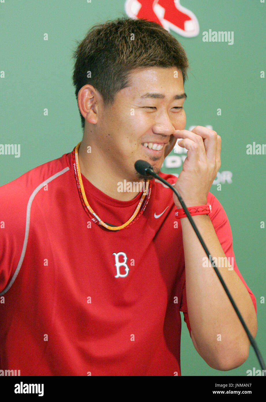 BOSTON, United States - Boston Red Sox starter Daisuke Matsuzaka of ...