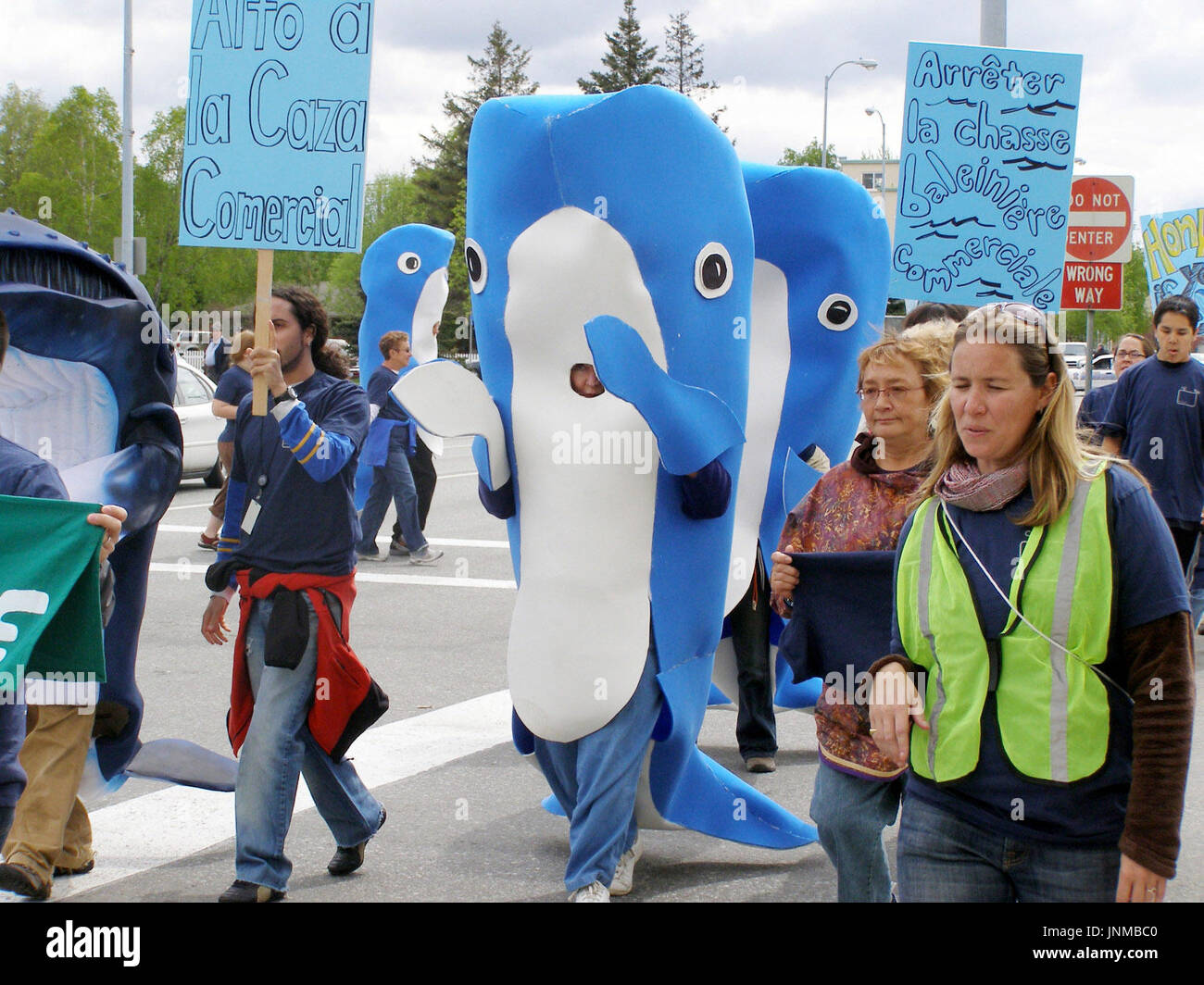 ANCHORAGE, United States - More than 250 people marched through ...