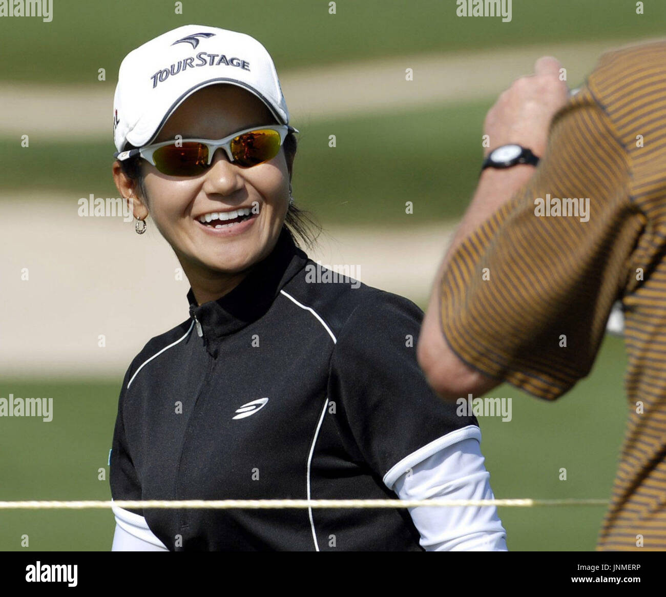 SUPERSTITION MOUNTAIN, United States - Japan's Ai Miyazato smiles at ...