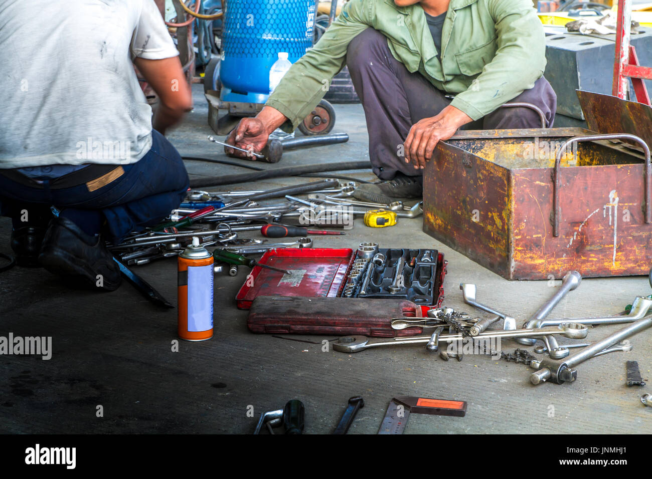 Craftsman tool,auto mechanic Stock Photo - Alamy